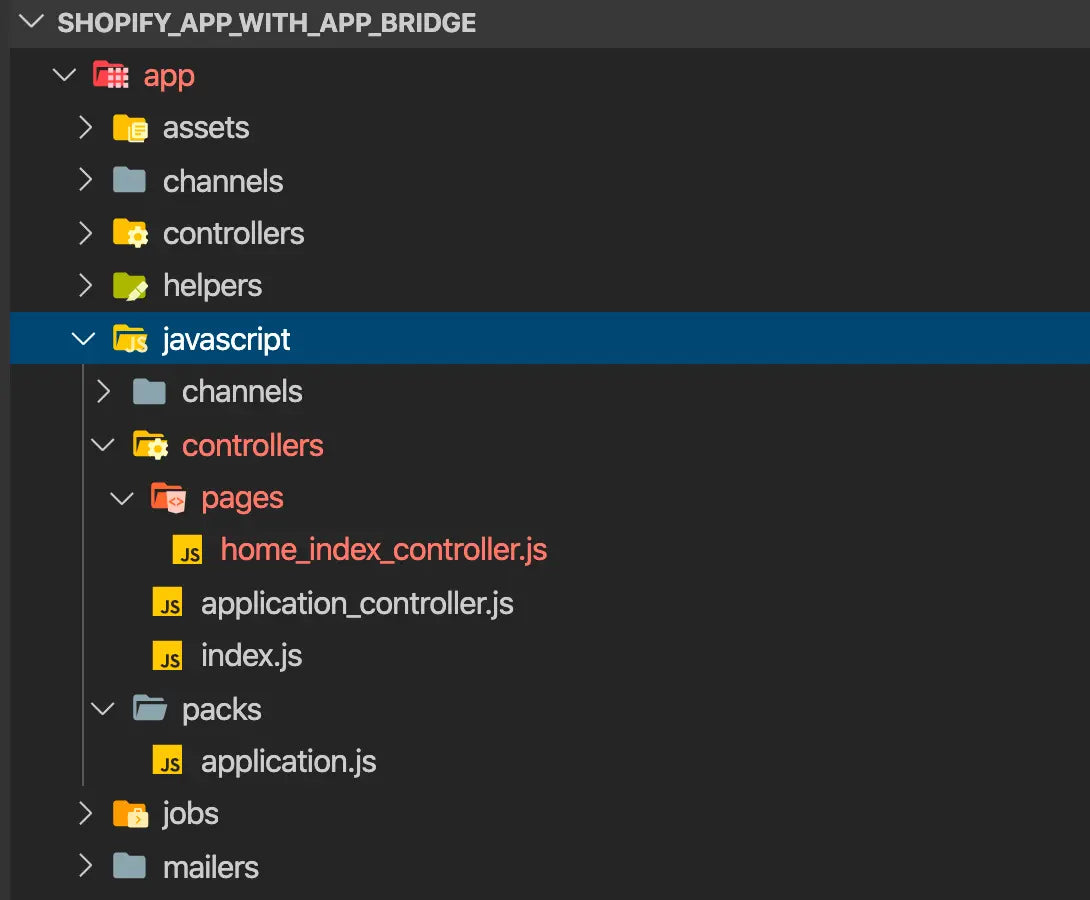 Rails 6 with Shopify App Bridge and Stimulus.js